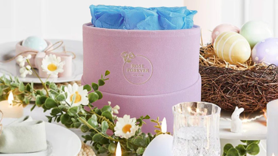 Transform Your Easter Table with Preserved Roses – Rose Forever
